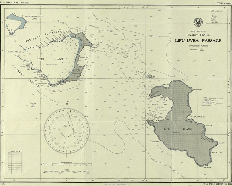 CARTE LIFOU OUVEA